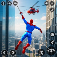 Spider Rope Hero Rescue Misson