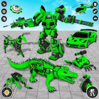 Crocodile Robot Animal Game 3D